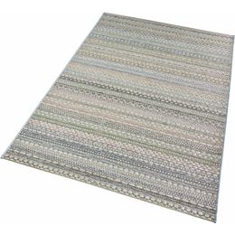 Teppich NORTHRUGS "Pine" Teppiche Gr. B/L: 160 cm x 230 cm, 7 mm, 1 St., bunt (pastel, multi) In-und Outdoor geeignet, Strapazierfähig und pflegeleicht, Flachgewebe