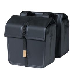 Basil Fahrrad- Doppelpacktasche Urban Dry, matt black