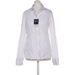 BOSS by Hugo BOSS Damen Bluse, weiß, Gr. 36