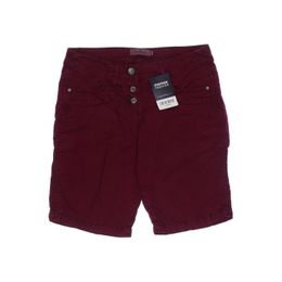 Tom Tailor Damen Shorts, rot, Gr. 34