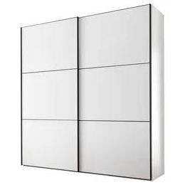 Schwebetürenschrank STAUD "Includo, Made in Germany" Schränke Gr. B/H/T: 200cm x 222cm x 68cm, Premium, 2 St., weiß (dekor weiß) Mit vier verschiedenen Ausstattungsvarianten