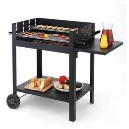 Holzkohlegrill Tepro "Grillwagen Lambada" Grills Gr. B/H/T: 109 cm x 90 cm x 59 cm, schwarz BxTxH: 109x59x90 cm