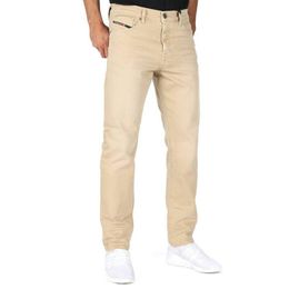 Diesel Tapered-fit-Jeans Stretch Hose Beige