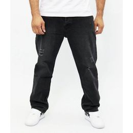 Denim Distriqt Loose-fit-Jeans Lässige Baggy Herren Jeans Hip Hop Jeans