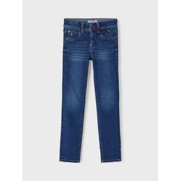 name it Regular-fit-Jeans Denim Jeans Slim Fit Hose mit verstellbarem Bund NKMTHEO 5533 in Dunkelblau