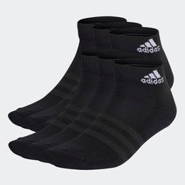 Adidas Cushioned Sportswear Ankle Socken, 6 Paar