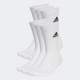 Adidas Cushioned Sportswear Crew Socken, 6 Paar