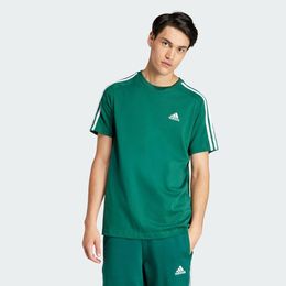 Adidas Essentials Single Jersey 3-Streifen T-Shirt