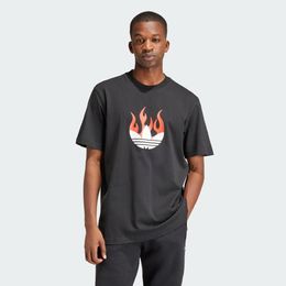 Adidas Flames Logo T-Shirt