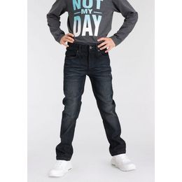 Arizona Stretch-Jeans regular fit Jeans für Jungen, regular fit mit geradem Bein, blau