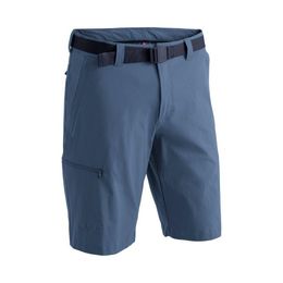 Maier Sports Funktionsshorts Huang Herren Shorts, kurze Outdoor-Hose, Bermudas mit 4 Taschen, Regular Fit, blau