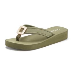 Lascana Mules female Green size 42