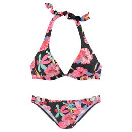 Chiemsee Bikiniset Damen Gr&ouml;&szlig;e L mint / altrosa / rot / schwarz