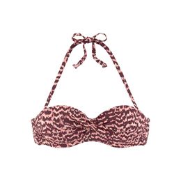 Lascana Bikini Top female Pink size 34
