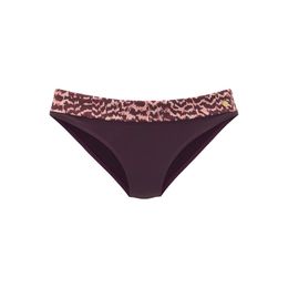 Lascana Bikinihose Damen Gr&ouml;&szlig;e L pink / weinrot