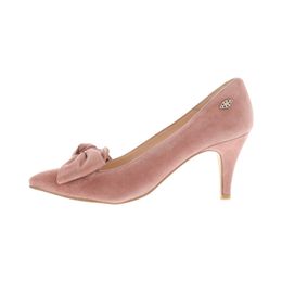 Xaver Luis Pumps Mara mit Schleife Rose (Gr&ouml;&szlig;e: 39)