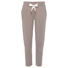 ELBSAND Hose Damen Gr&ouml;&szlig;e 44 sand / wei&szlig;
