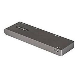 StarTech.com USB-C Multiport Adapter für MacBook Pro/Air - USB-C auf 4K HDMI, 100W Power Delivery Pass-through, SD/MicroSD, 2 Port USB 3.0 Hub - Portable USB-C Mini Dock (DKT30CMHSDPD) - Dockingstation - USB-C / Thunderbolt 3 - HDMI