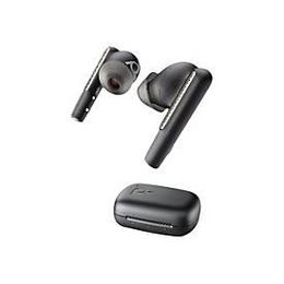 Poly Voyager Free 60 - True Wireless-Kopfhörer mit Mikrofon - im Ohr - Bluetooth - aktive Rauschunterdrückung - Carbon Black