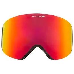 Skibrille WHISTLER "WS7100" Sportbrillen schwarz mit austauschbaren Gläsern