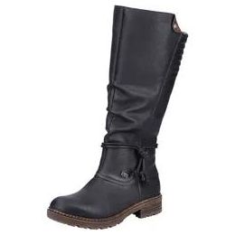 Winterstiefel Rieker Gr. 42, Normalschaft, schwarz Damen Schuhe mit Rieker-TEX-Membran