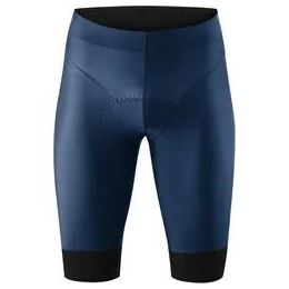 Fahrradhose Gonso "SQlab GO M" Gr. XXXL, Normalgrößen, blau (dunkelblau) Herren Hosen Radhose mit Sitzpolster, kurze moderne Radlerhose, Tight Fit