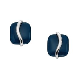 Skagen Ohrringe Damen Größe One Size nachtblau / silber