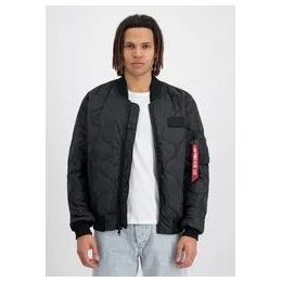 Bomberjacke Alpha Industries "Alpha Industries Men - Bomber Jackets MA-1 ALS" Gr. 2XL, schwarz Herren Jacken