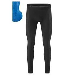 Fahrradhose Gonso "Sitivo Tight M" Gr. S, Normalgrößen, blau Herren Hosen Radhose mit innovativem Sitzpolster, Radlerhose, Tight Fit