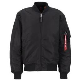 Bomberjacke Alpha Industries "Alpha Industries Men - Bomber Jackets MA-1 Dragon EMB" Gr. L, schwarz (schwarz, schwarz) Herren Jacken