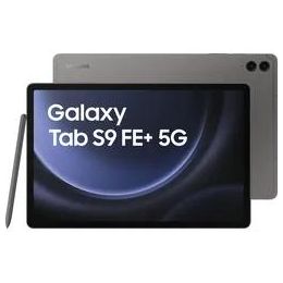 Samsung Tablet "Galaxy Tab S9 FE+ 5G", AI-Funktionen, Tablets/E-Book Reader, grauB:28,54cm H:18,54cm T:0,65cm