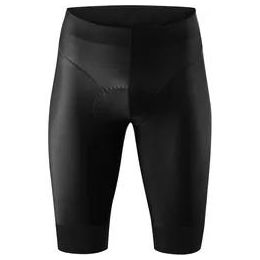 Fahrradhose Gonso "SQlab GO M" Gr. M, Normalgrößen, schwarz Herren Hosen Radhose mit Sitzpolster, kurze moderne Radlerhose, Tight Fit