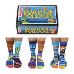 United Oddsocks Freizeitsocken Angler Oddsocks Socken in 39-46 im 6er Set