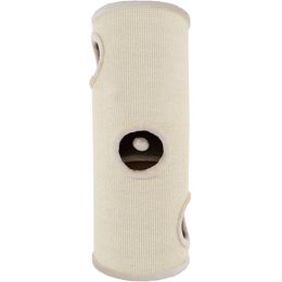 Kratztonne mit Sisal Kratzturm Kratzbaum Kratzsäule Höhe 100 cm Beige - beige - Lionto