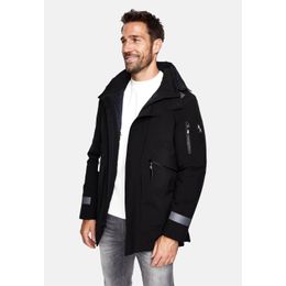 Winterjacke NEW CANADIAN "Alpha Voyager", Herren, Gr. M, schwarz, 100% Nylon, unifarben, normal, ohne Ausschnitt, Jacken Winterjacke, mit reflektierenden Elementen