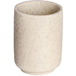 Zahnputzbecher Goa Neo Beige, Beige, Polyresin beige - beige - Wenko