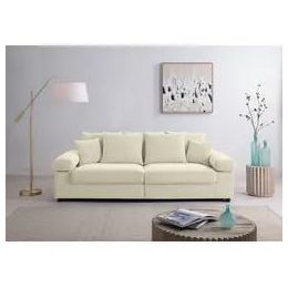 Big-Sofa ATLANTIC HOME COLLECTION "Bjoern" Sofas Gr. B/H/T: 233cm x 88cm x 111cm, Cord, beige (creme) mit Cord-Bezug, XXL-Sitzfläche, Federkern, frei im Raum stellbar