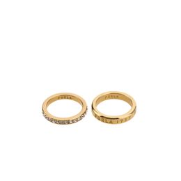 Furla Jewellery Ring ' FURLA 1927 ' Damen Gr&ouml;&szlig;e 58 gold