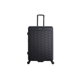 Koffer DISCOVERY Gr. B/H/T: 51.5 cm x 77 cm x 32 cm, schwarz Koffer Trolleys mit vollständig gefüttertem Innenraum