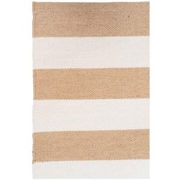 ebuy24 Pina Teppich 140x200cm Kunststoff Garten beige,offwhite.