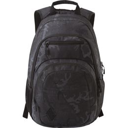 Schulrucksack Nitro "Stash 29" Gr. B/H/T: 32 cm x 49 cm x 22 cm, grau (forged camo) Kinder Rucksäcke Schulrucksäcke Alltagsrucksack, Rucksack für Freizeit, Schule, Arbeit und Reise