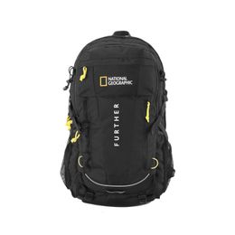 Cityrucksack National Geographic "Destination" Gr. B: 35.00 cm, schwarz Rucksäcke mit großzügigem Stauraum