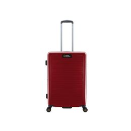 Koffer National Geographic "CRUISE" Gr. B/H/T: 45.00 cm x 67.00 cm x 24.00 cm, rot (bordeaux) Koffer Aus Polycarbonat