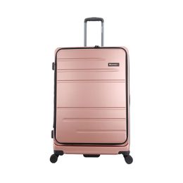 Koffer DISCOVERY "Patrol" Gr. B/H/T: 54 cm x 78 cm x 32 cm, rosa Koffer Trolleys mit ausziehbarem Teleskopgriff