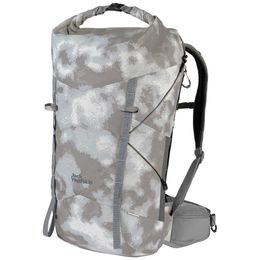 Wanderrucksack Jack Wolfskin "3D AERORISE 30" Rucksäcke silberfarben (silver, all, over) Wanderrucksäcke