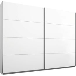 Schwebetürenschrank Rauch "Imposa" Schränke Gr. B/H/T: 226 cm x 230 cm x 62 cm, ohne Spiegel, 2 St., weiß (weiß, hochglanz) Schwebetürenschränke und Schiebetürenschränke mit Hochglanzfront