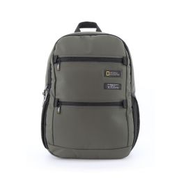 Cityrucksack National Geographic "Mutation" Gr. B: 31.00 cm, grün (khaki) Rucksäcke in tollem Design