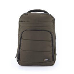 Cityrucksack National Geographic "Pro" Gr. B: 31.00 cm, grün (khaki) Rucksäcke mit vielen Funktionen