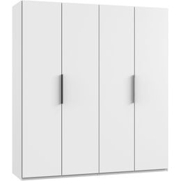 Kleiderschrank wimex "Level by fresh to go" Schränke Gr. B/H/T: 200 cm x 216 cm x 58 cm, 4 St., weiß Kleiderschränke ohne Schubladen