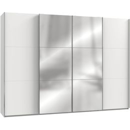 Schwebetürenschrank wimex "Level by fresh to go" Schränke Gr. B/H/T: 300 cm x 216 cm x 65 cm, 4 St., weiß Schranksysteme und Schrankserien mit Synchronöffnung